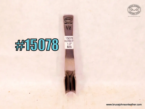 English Point Strap End Punches :: Bruce Johnson Leather Tools