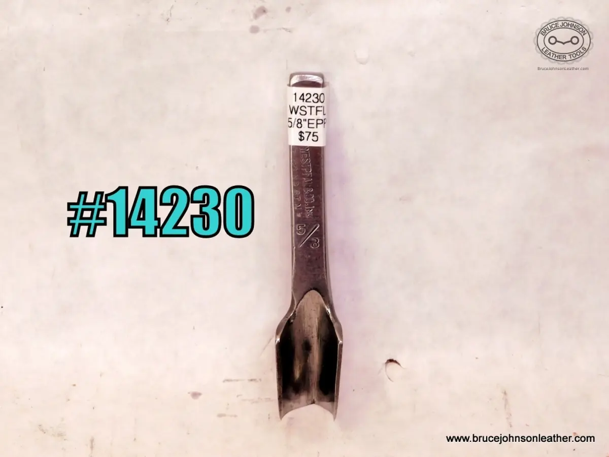 English Point Strap End Punches :: Bruce Johnson Leather Tools