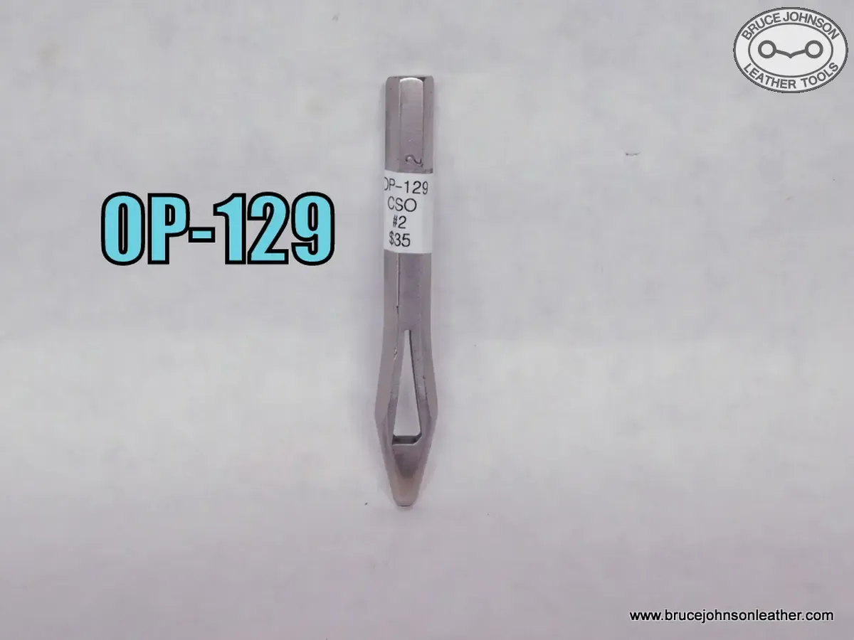 Round and Oval Drive Punches :: Bruce Johnson Leather Tools